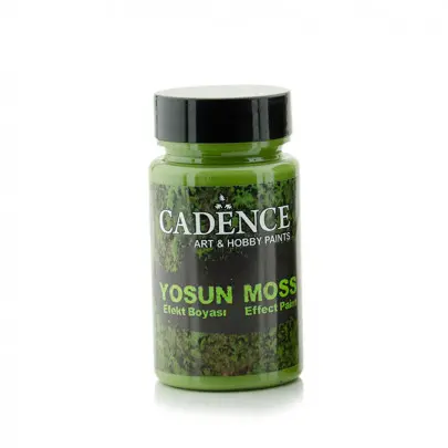Акрилова фарба Cadence з ефектом моху Dark Green Moss Effect, 90 мл